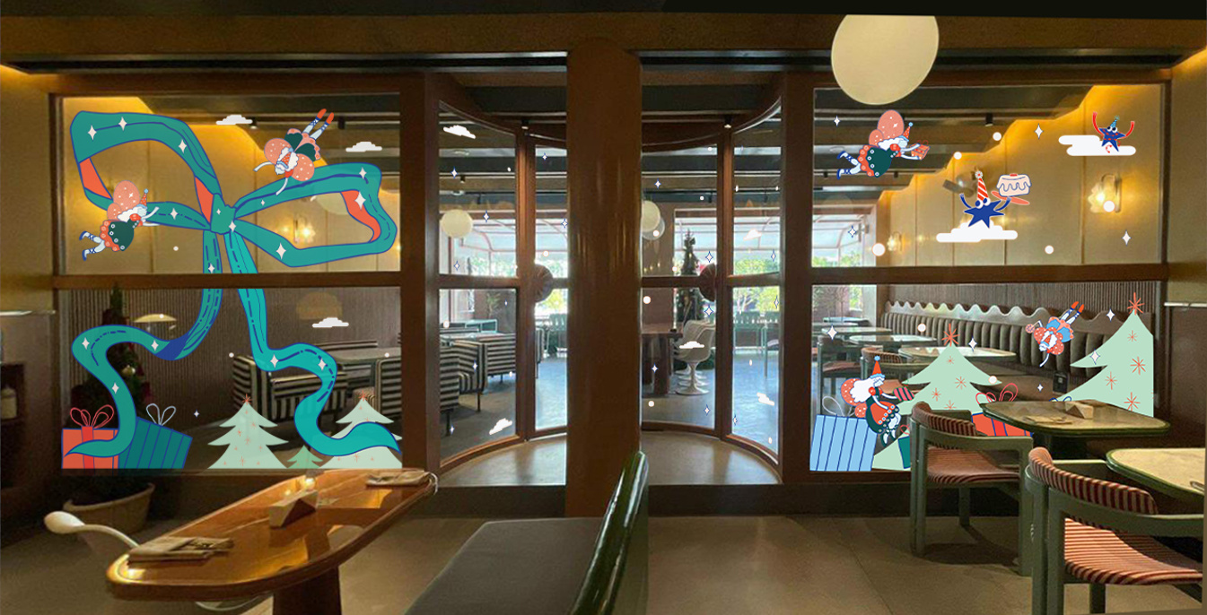 Christmas Window display by Dong Quan on Dribbble