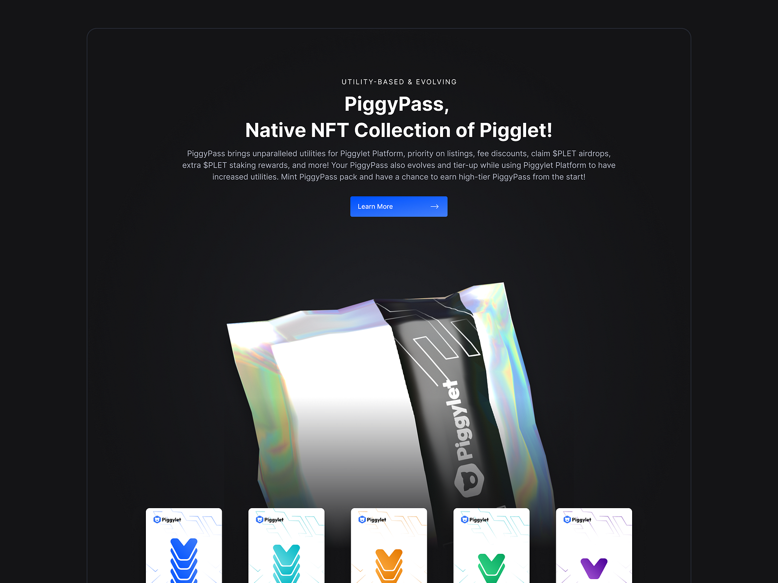 Landing - NFT Section by Fehmi Yemeni on Dribbble