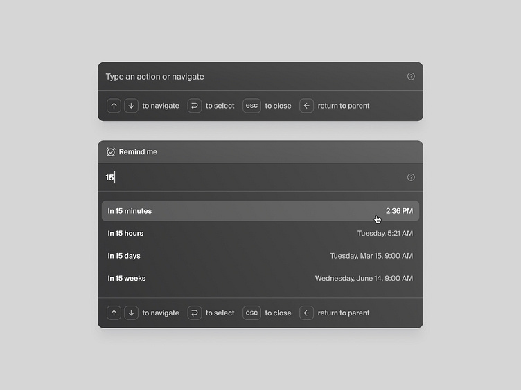 Command+K search menu — Untitled UI by Jordan Hughes® on Dribbble