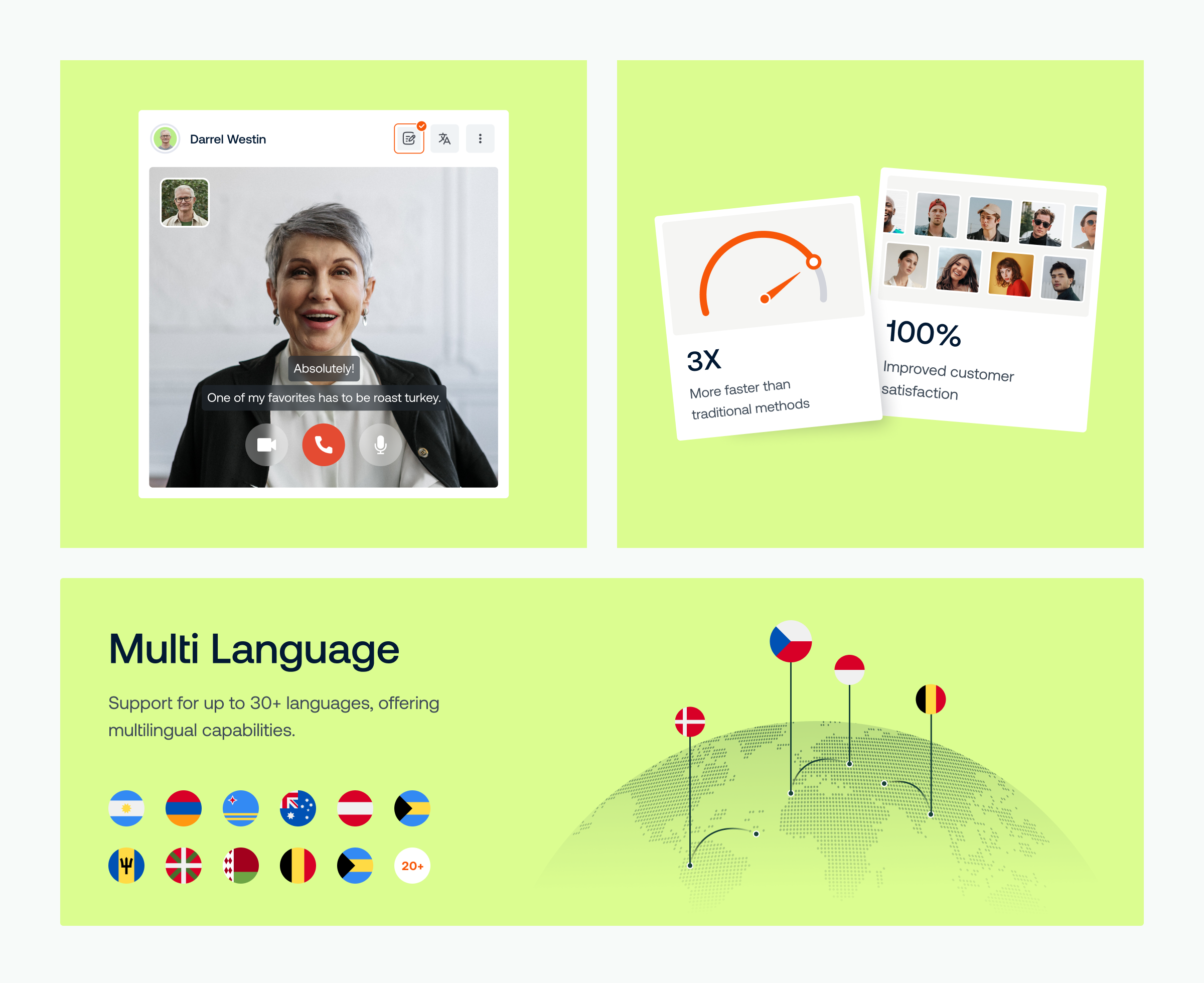 Fluent - AI Translate Landing Page by Dipa UI/UX for Dipa Inhouse on ...