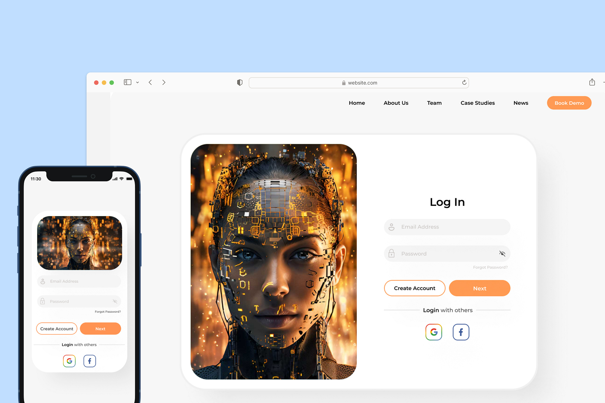 Simpal Minimalastic Login Page Design Web&App by Smit Vaghasiya on Dribbble