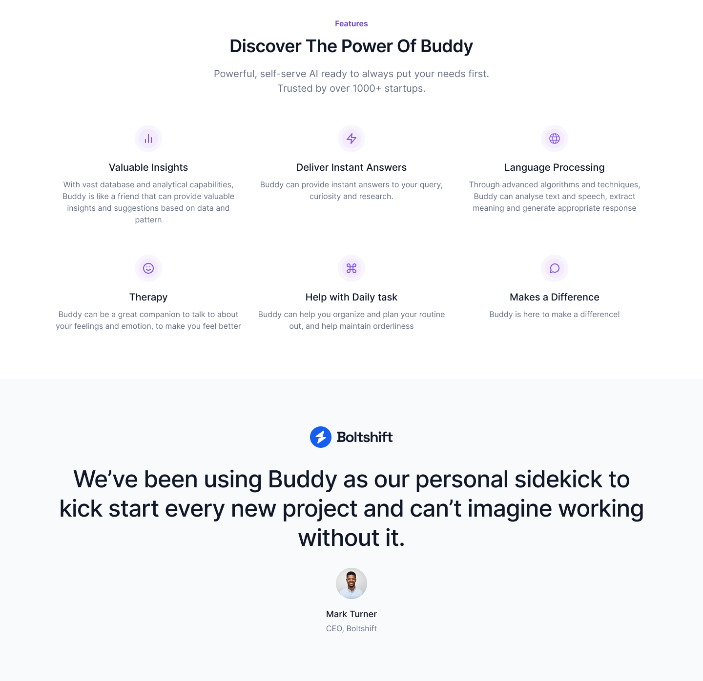 Landing Page Buddy by Olakunle Oyederu on Dribbble