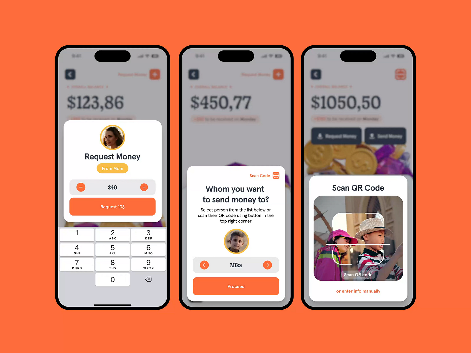 Coinly — App Design & Animation. Wallet Screen by Ivan Ermakov on Dribbble