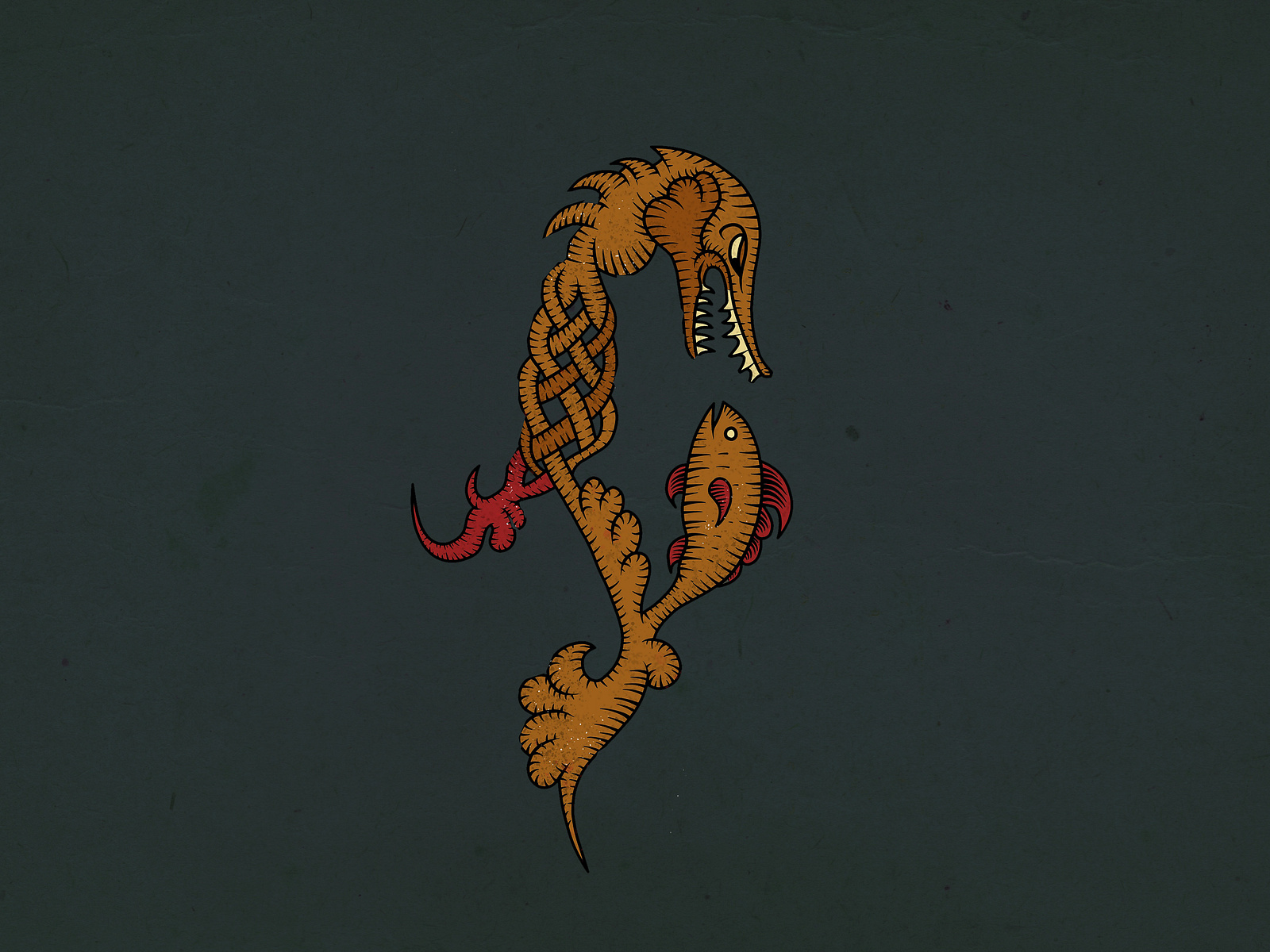 Pike Letter by Victor Sukhochev on Dribbble