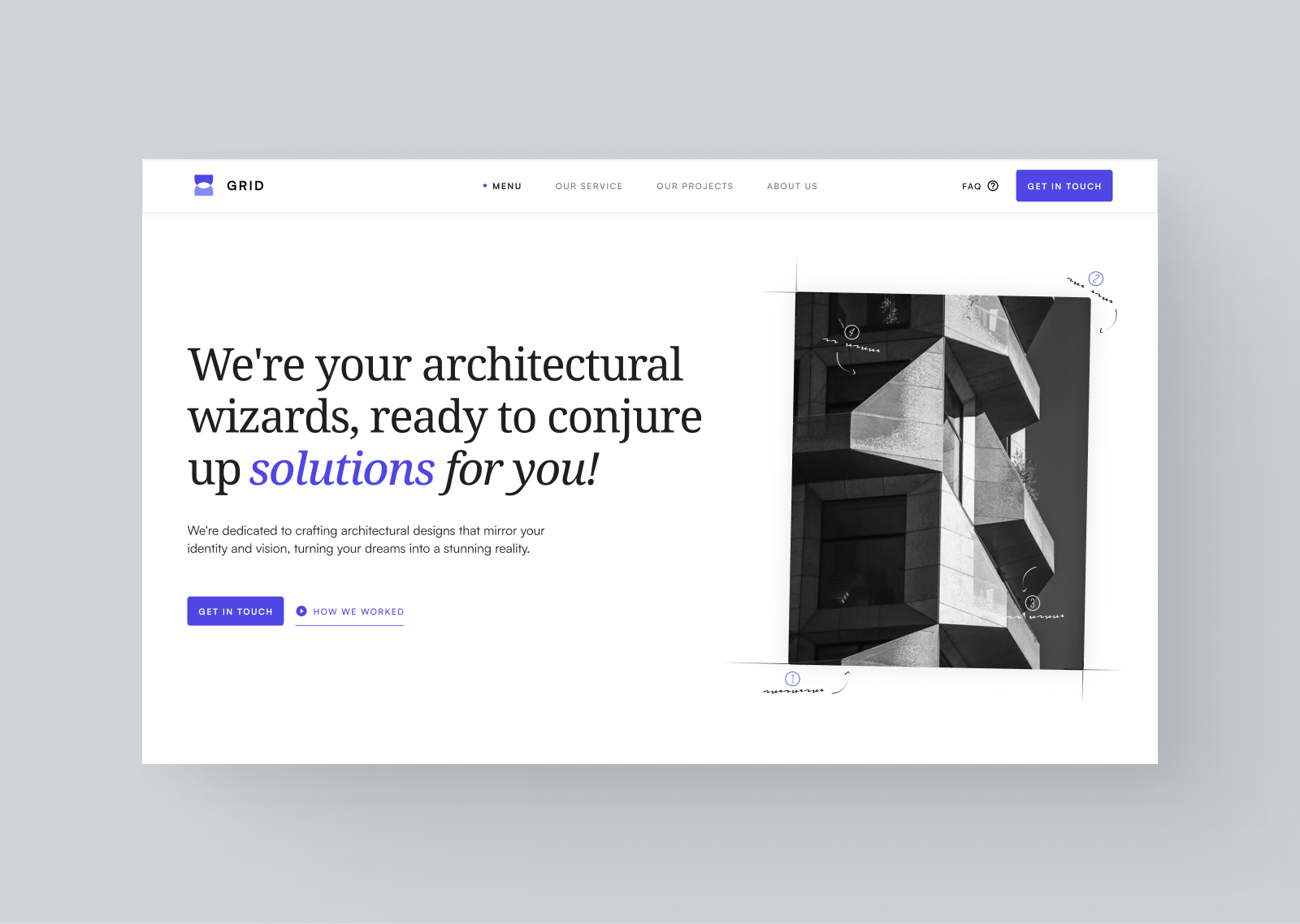 GRID - Architecture Portfolio Website by Dylan Hidaytama I for SLAB ...