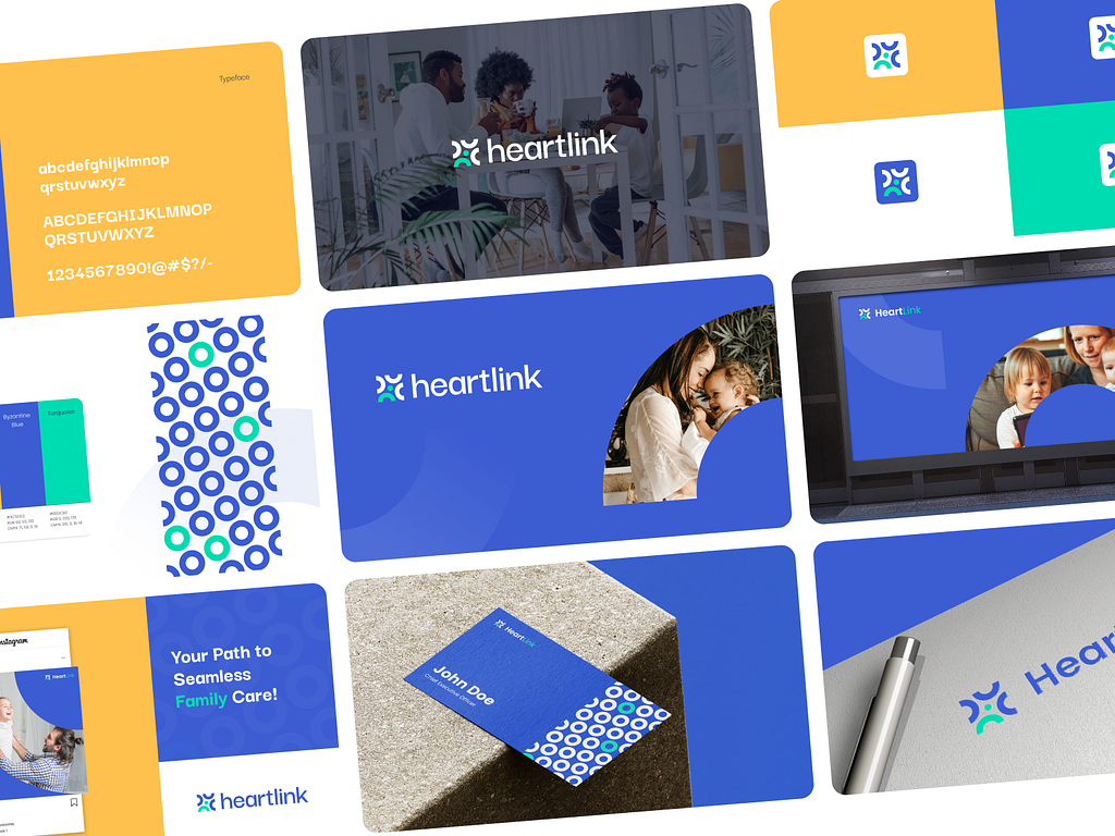 Heartlink - Family Care Branding by Vektora Branding for Vektora on ...