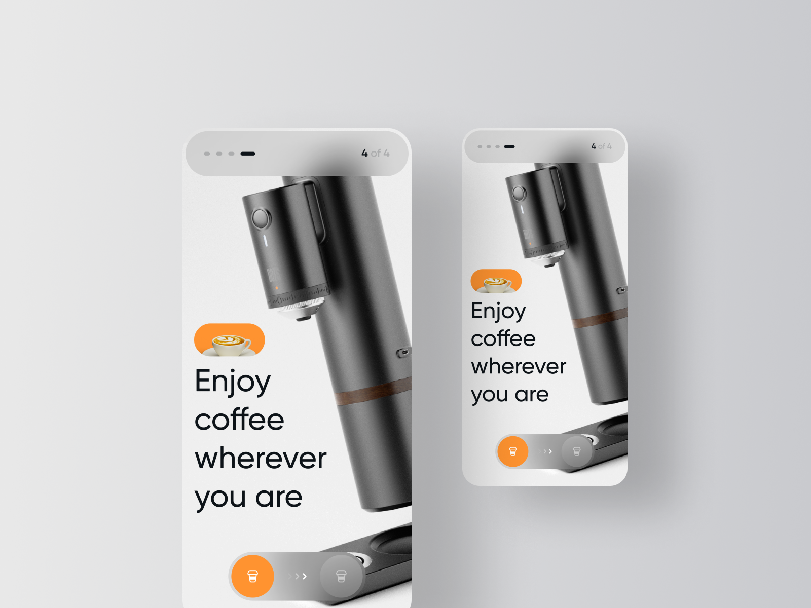 CoffeeMate - Smart Coffee Machine App by Stan D. on Dribbble