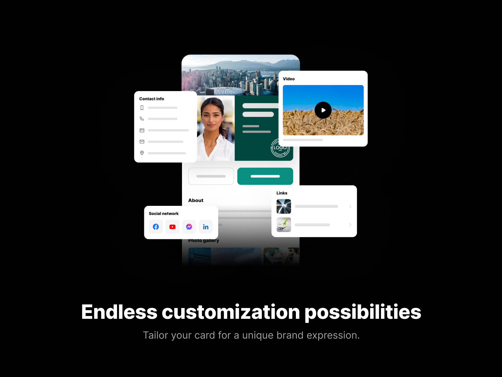 Browse thousands of Profile Card UI Design images for design ...