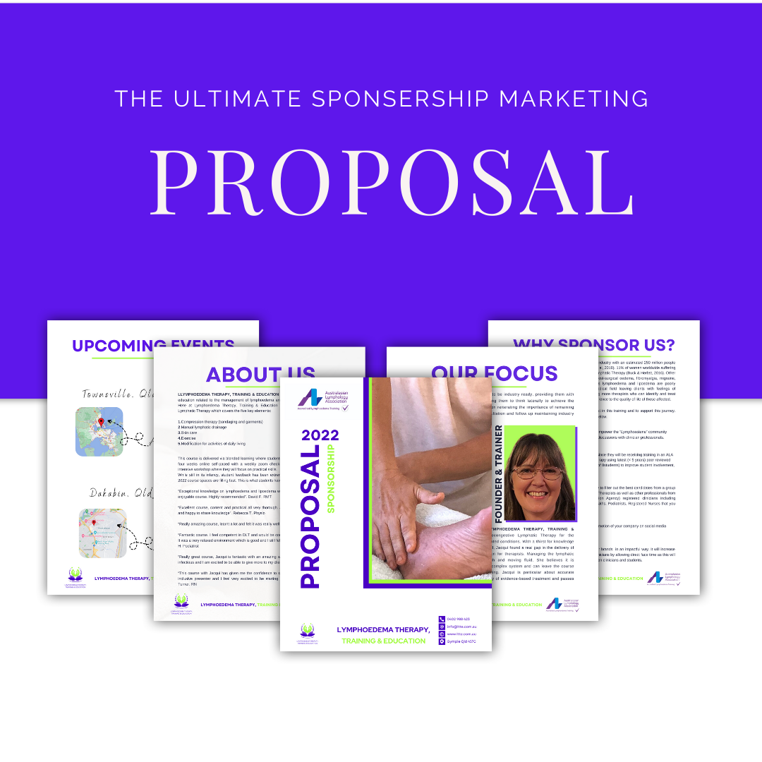 Marketing Booklet * Sponsorship Document by Momina K Qureshi on Dribbble