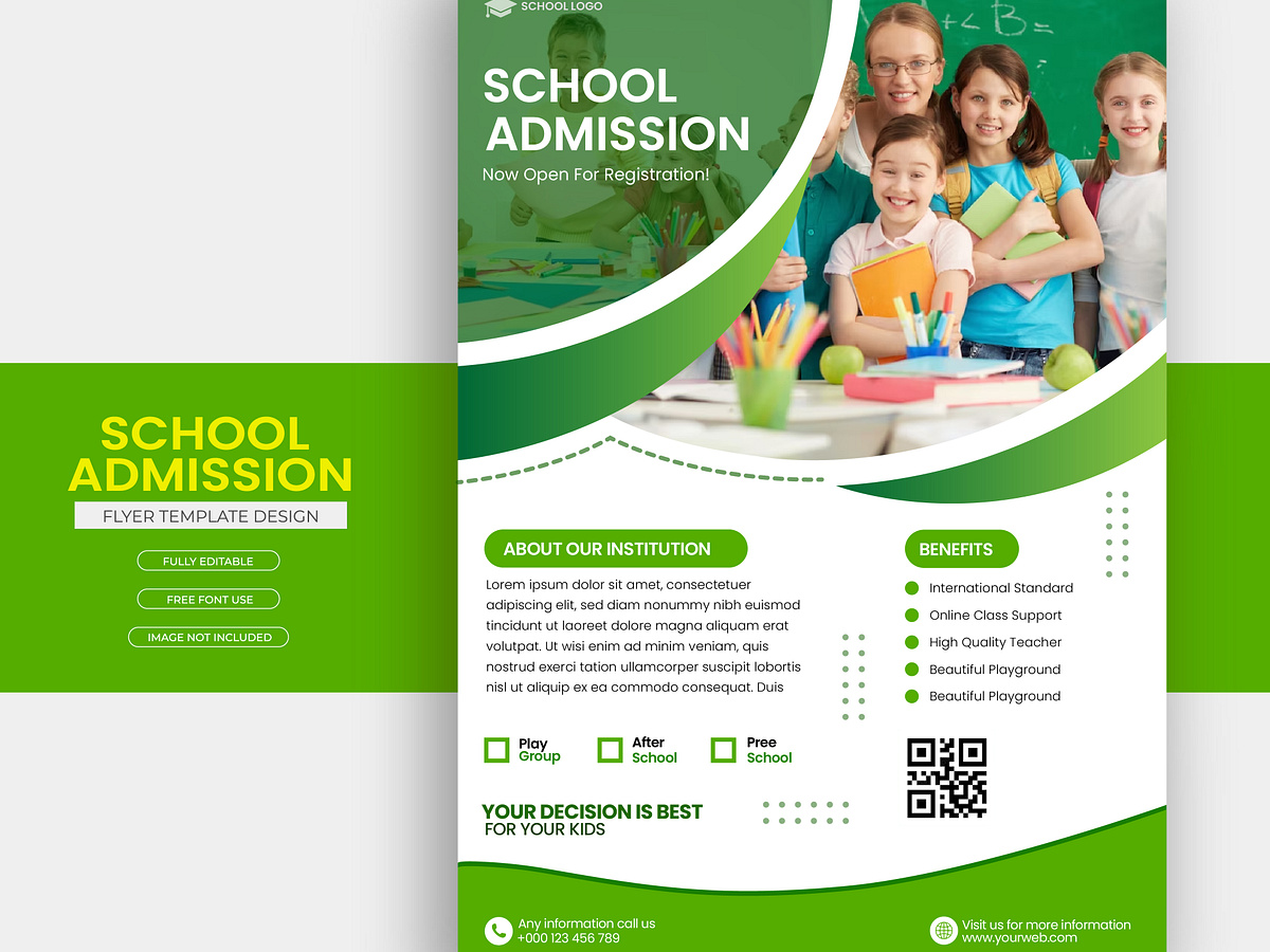 School Flyer designs, themes, templates and downloadable graphic ...