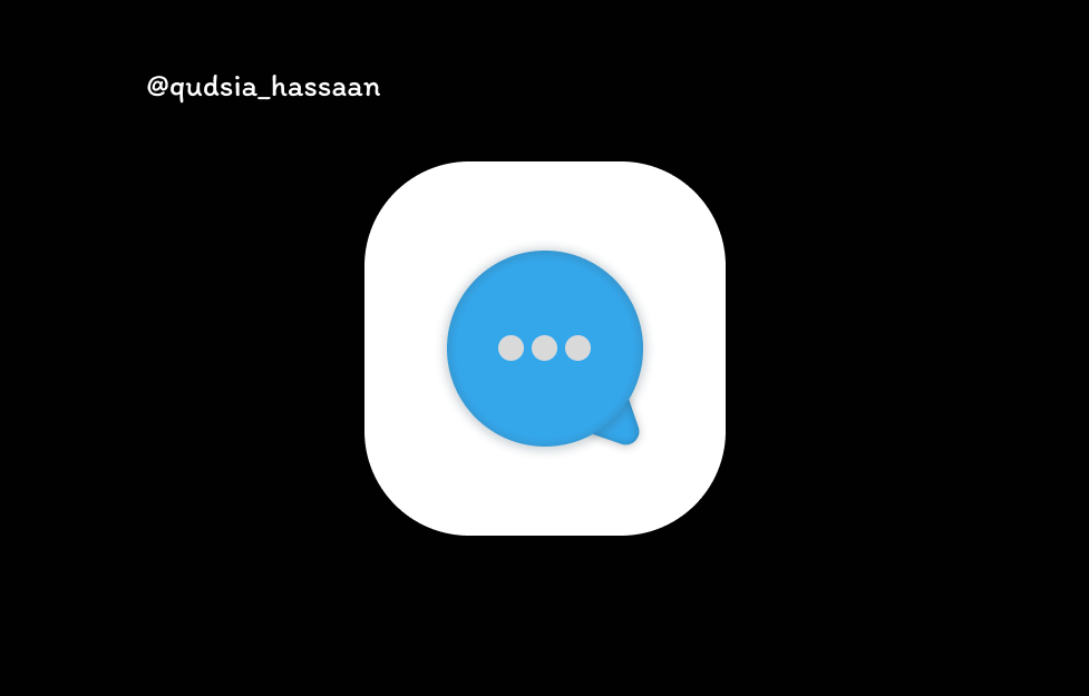 Day 13 of the 100-day UI challenge. App icon. by Qudsia Hassaan on Dribbble