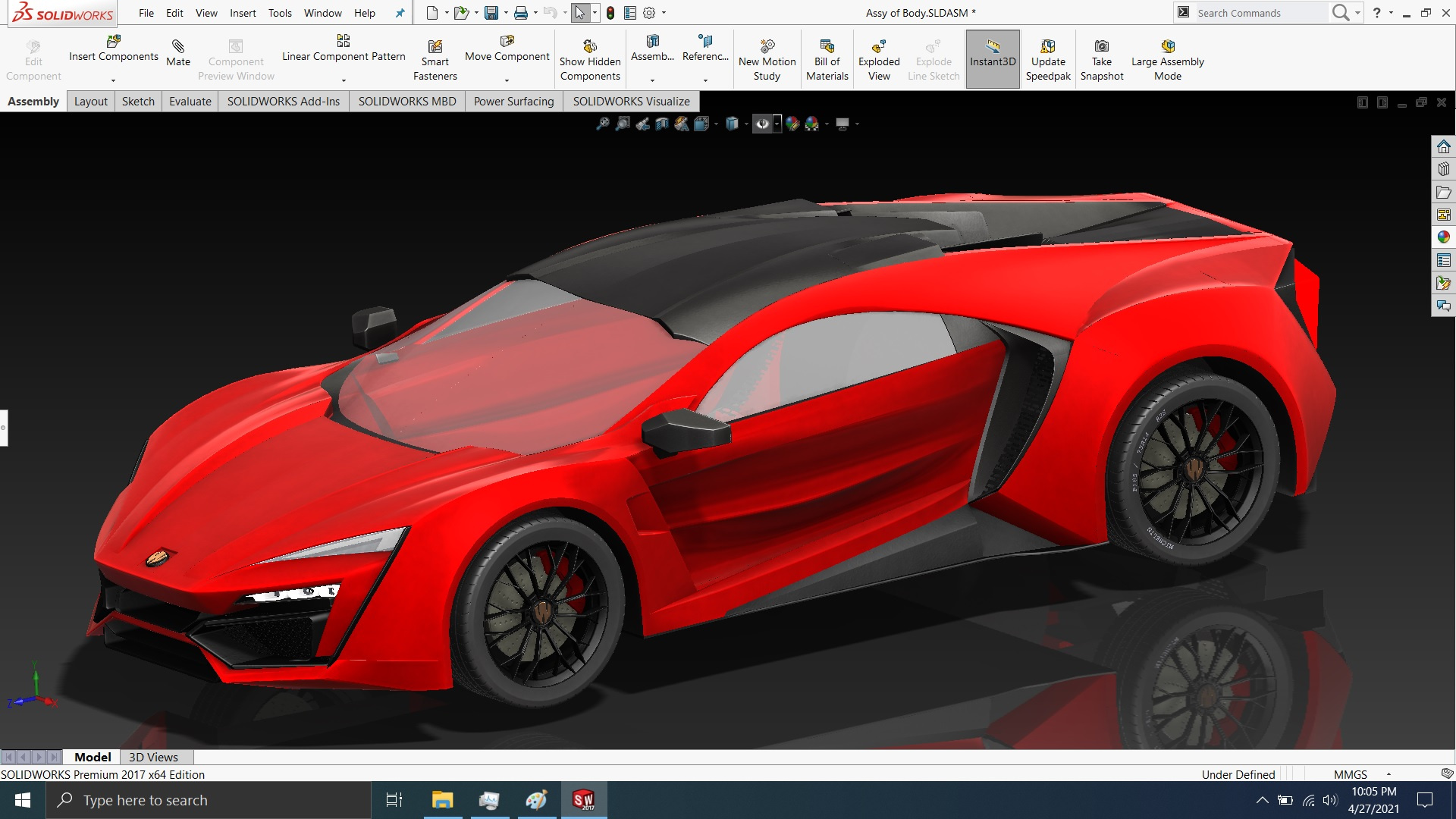 Volkswagen Car 3D CAD model by Hasnat Ahmad on Dribbble