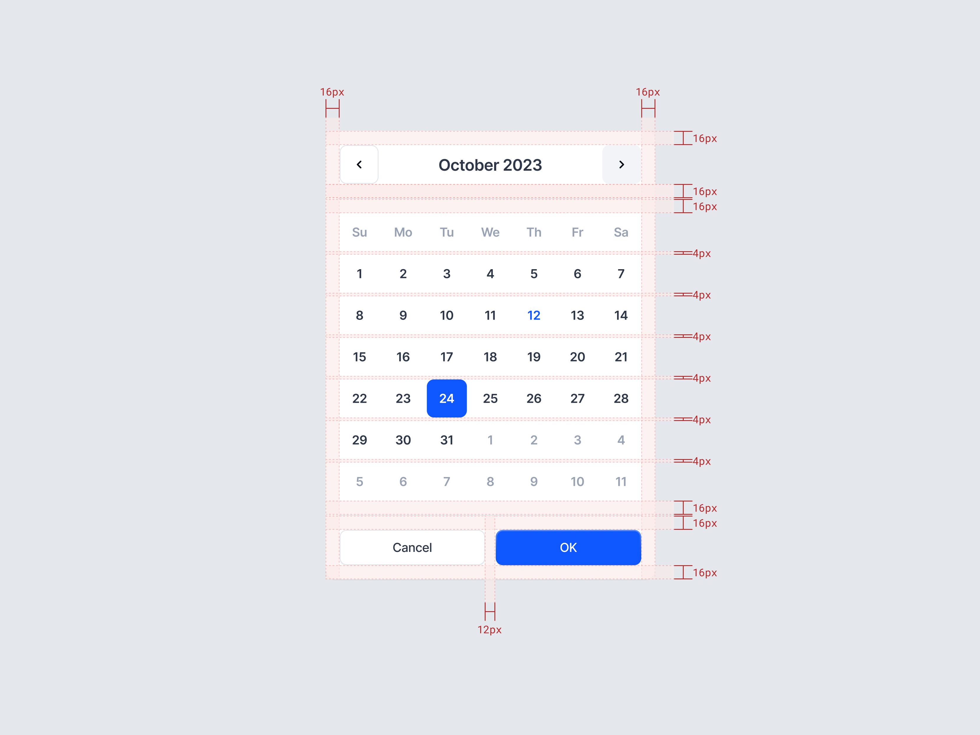 Date Time Picker - Daily UI by Hung Hoang on Dribbble
