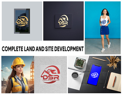 land development logo by tarek_monuwar on Dribbble