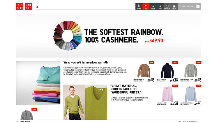 UNIQLO by Kyle Outlaw on Dribbble