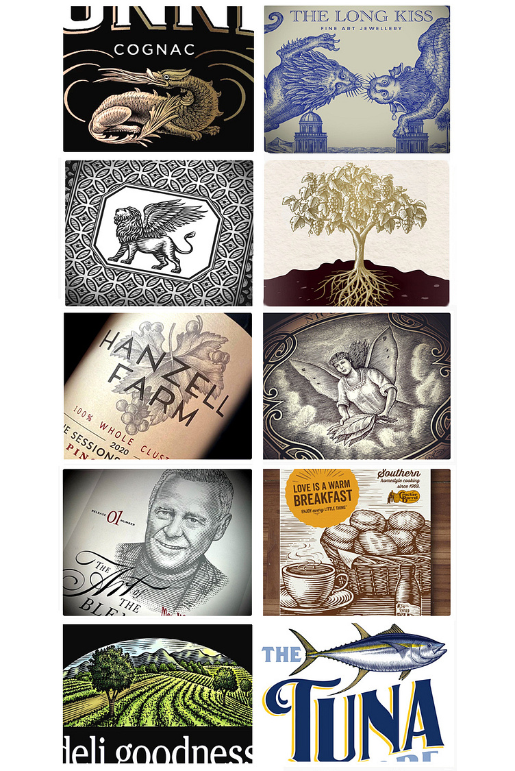 Steven Noble Illustrations Engravings Collection by Steven Noble on ...