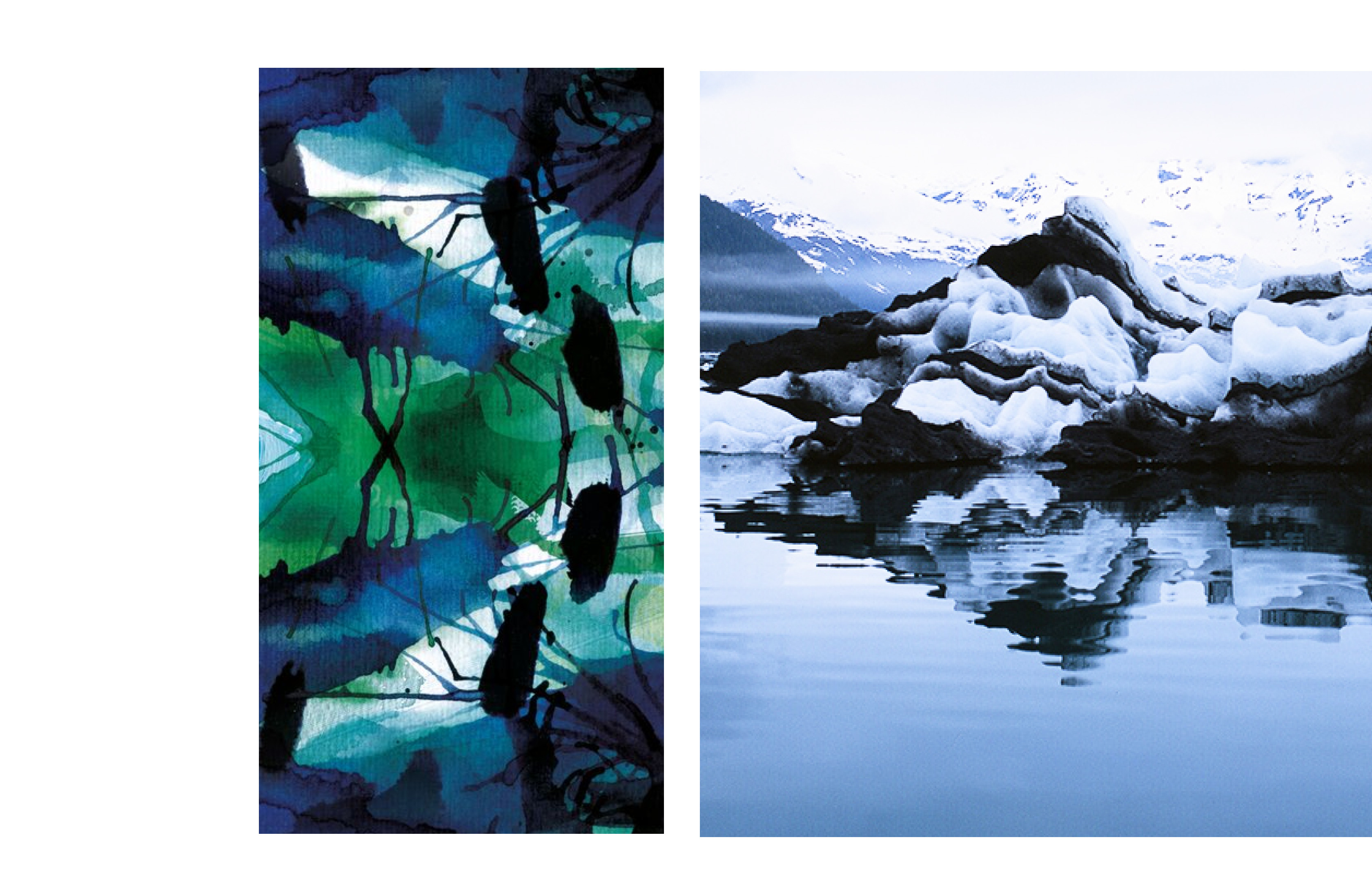 Dualism of water by Julia Mirjami Manninen on Dribbble