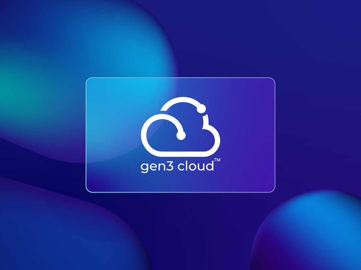 Gen3 Cloud Logo Design by Md. Rezbaul Islam on Dribbble