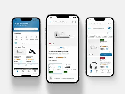 Amazon App Redesign designs, themes, templates and downloadable graphic ...