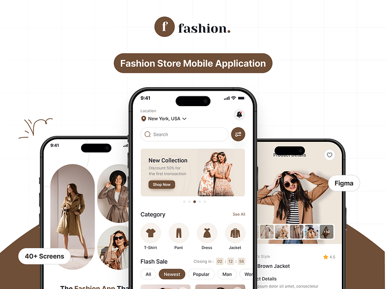 Clothing Store Mobile App | Fashion Ecommerce Mobile App UIUX by KG UI ...