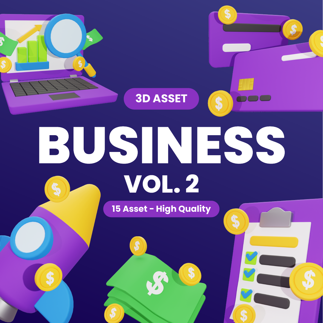 3d Business Illustration Vol 2 By Jamil Risqullah On Dribbble