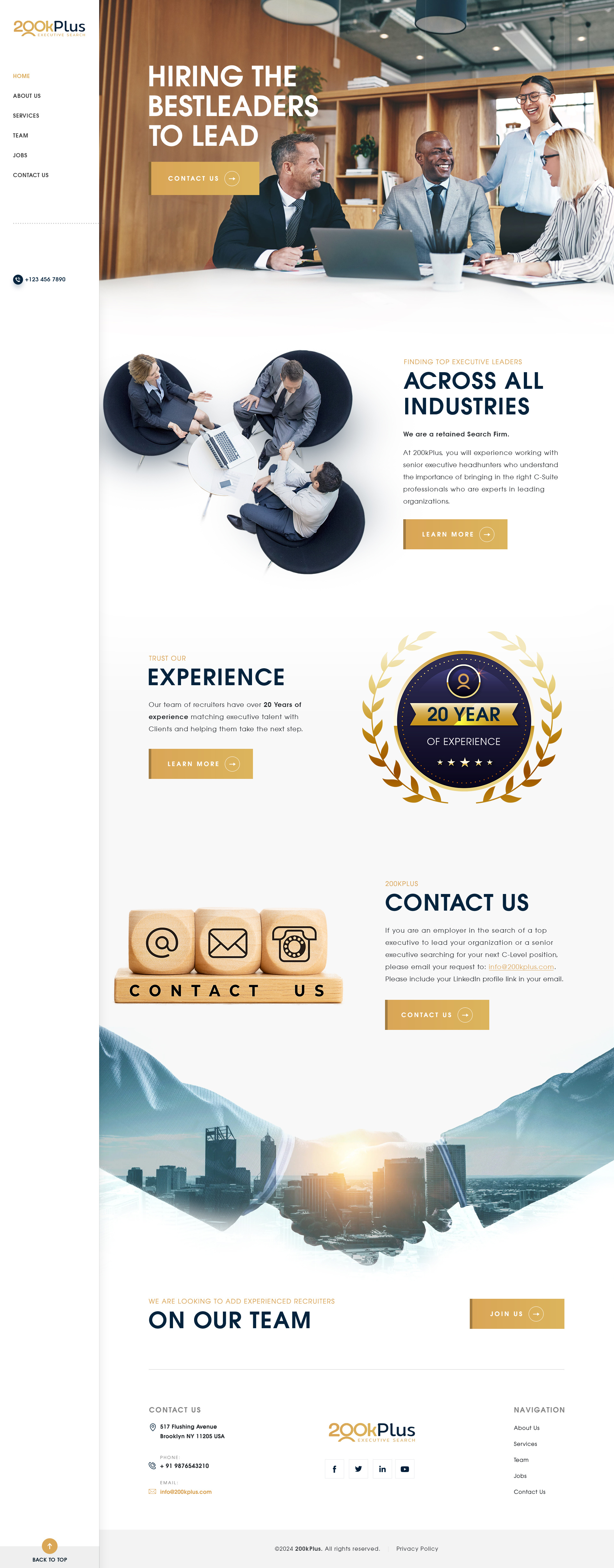 Executive Web Design by Simply Arts on Dribbble