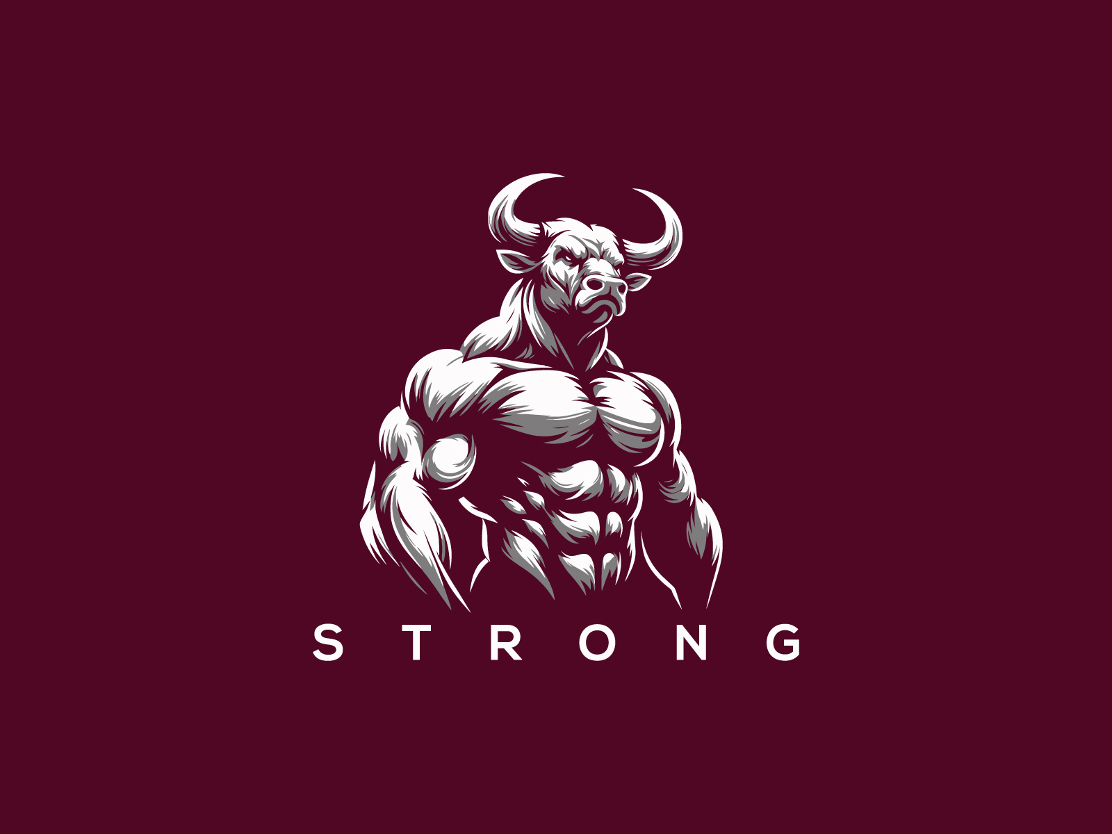 Bull Logo by Austin Smith on Dribbble