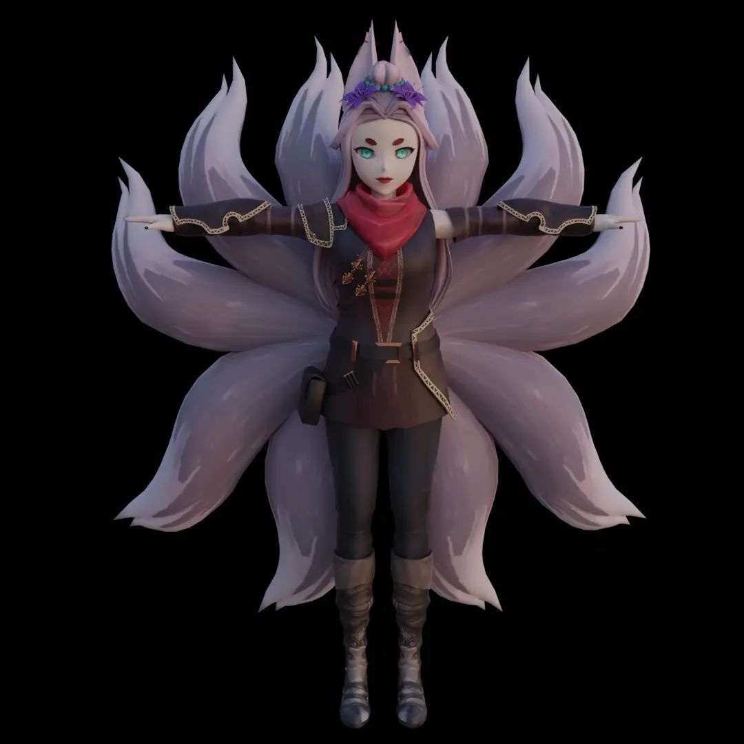 Model for VRChat and Vtubing by Sarmad Elahi on Dribbble