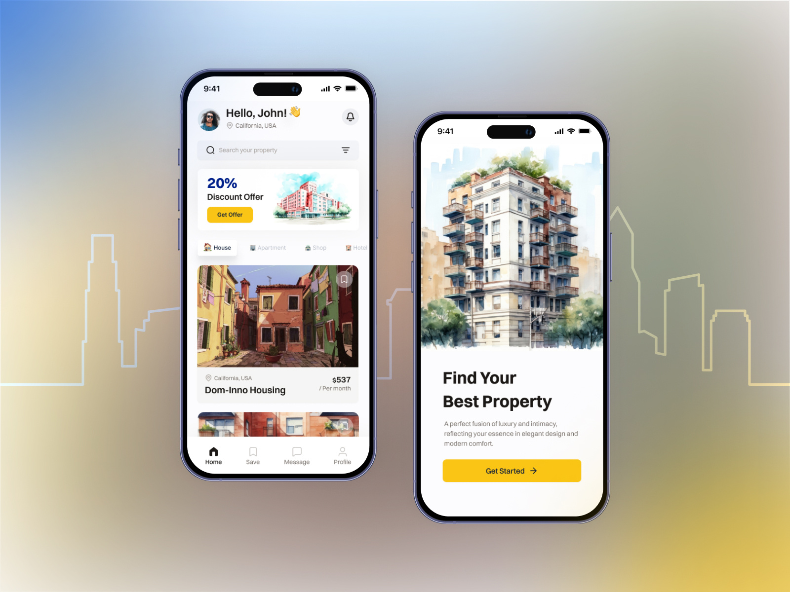 Property App UI Design by Minhazur Rahman for Flaidex on Dribbble