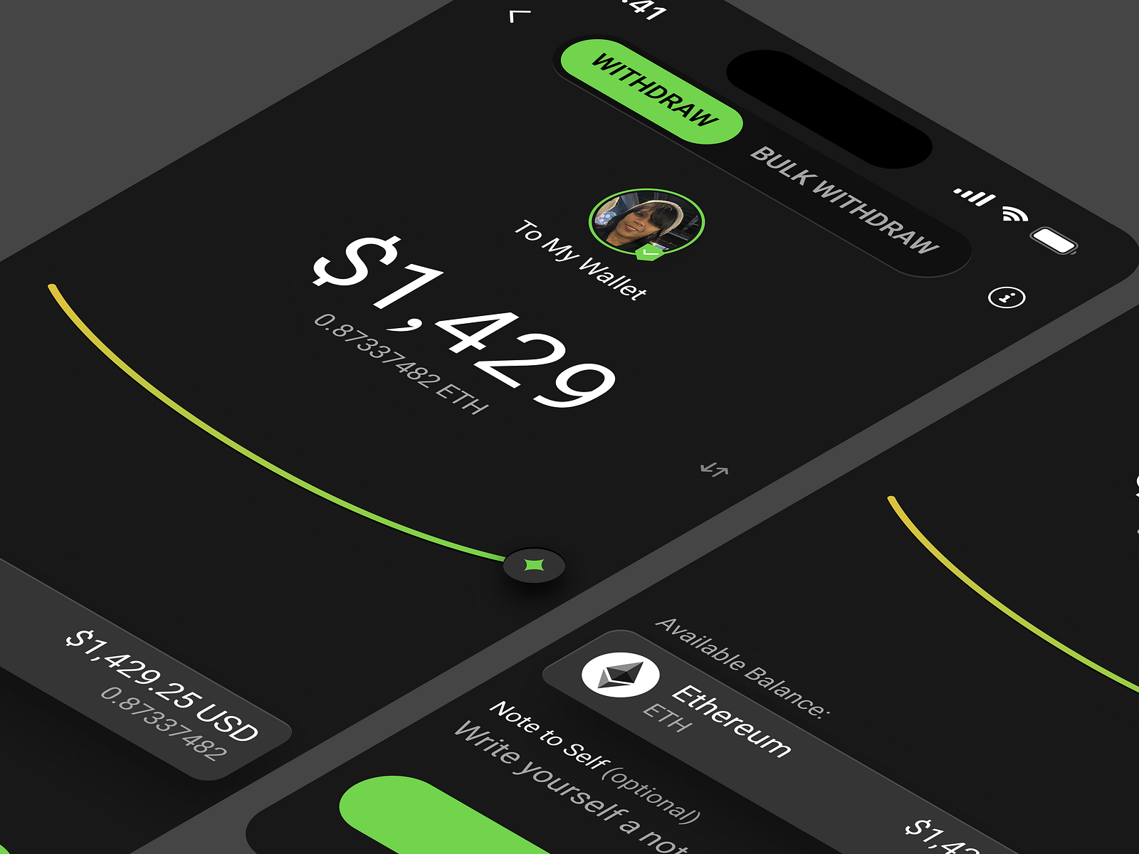 Crypto Wallet for Web3 Assets Marketplace by Maulin Pandya on Dribbble