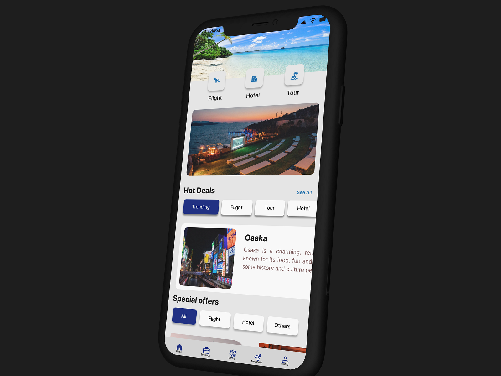 Travel app Home page Design by Nadeem Shirazee Nafe on Dribbble