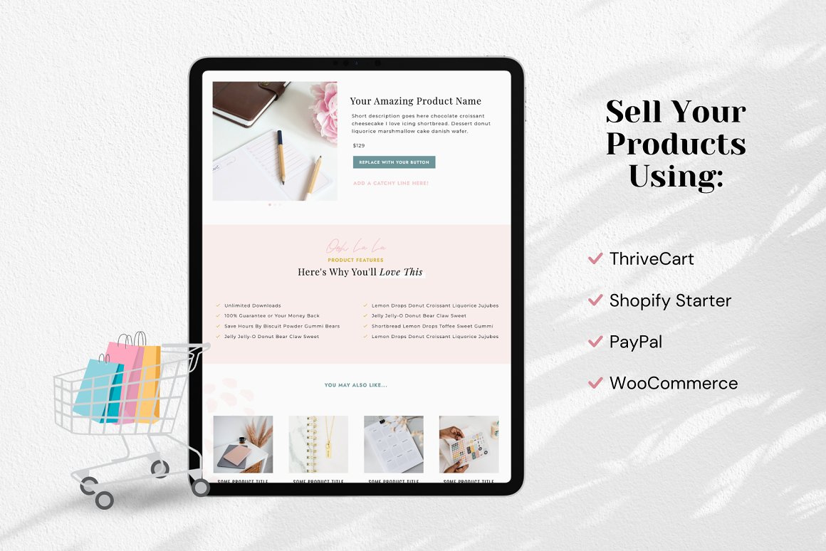 Showit Store Add On Templates by Social Media Templates & Themes on ...