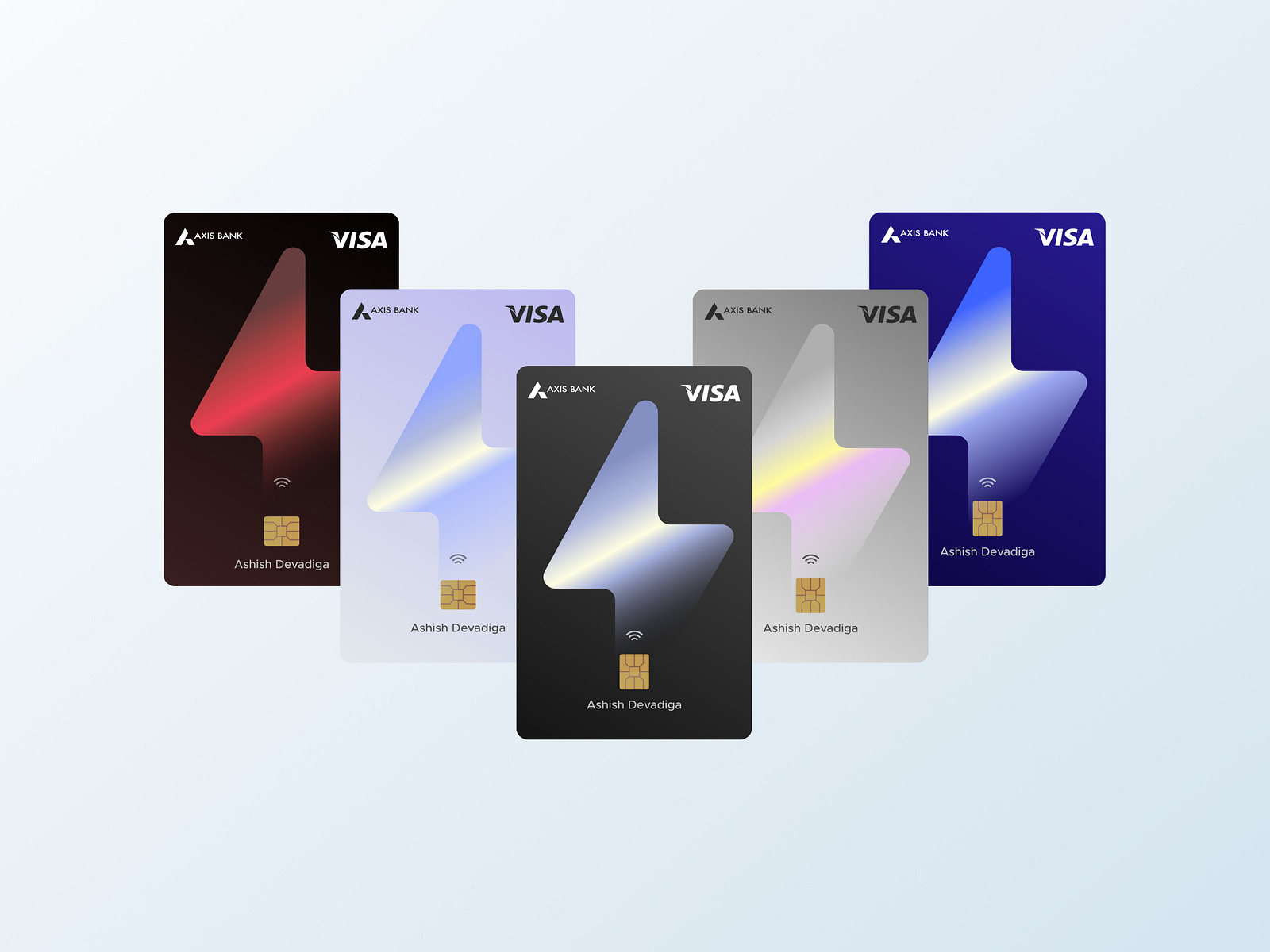 Credit Card Design challenge by Fueler by Ashish Devadiga on Dribbble