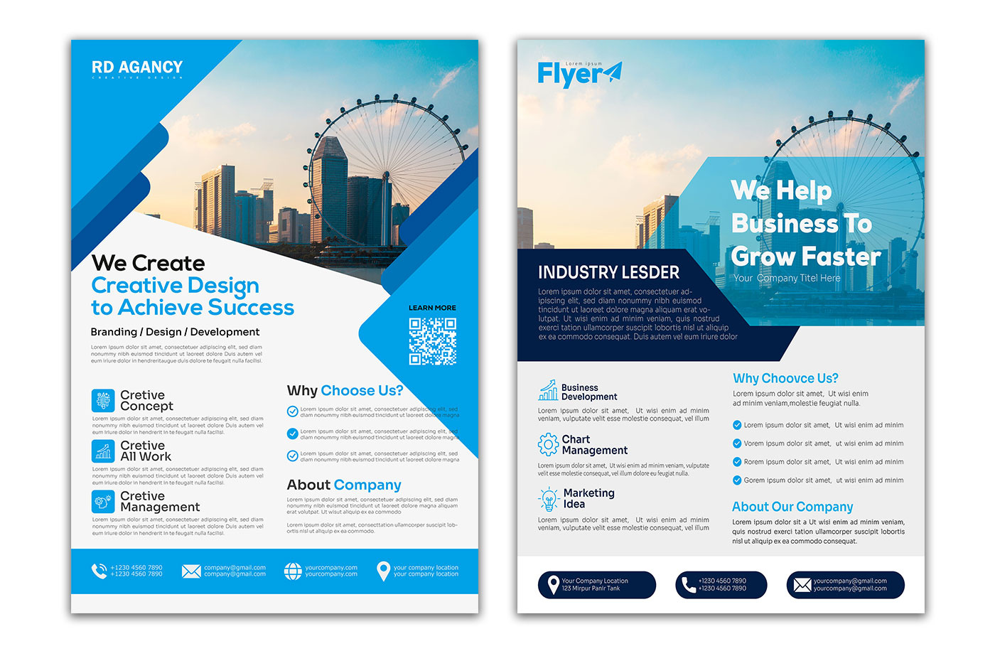 Business Flyer Design by MD Raihan Hossain on Dribbble