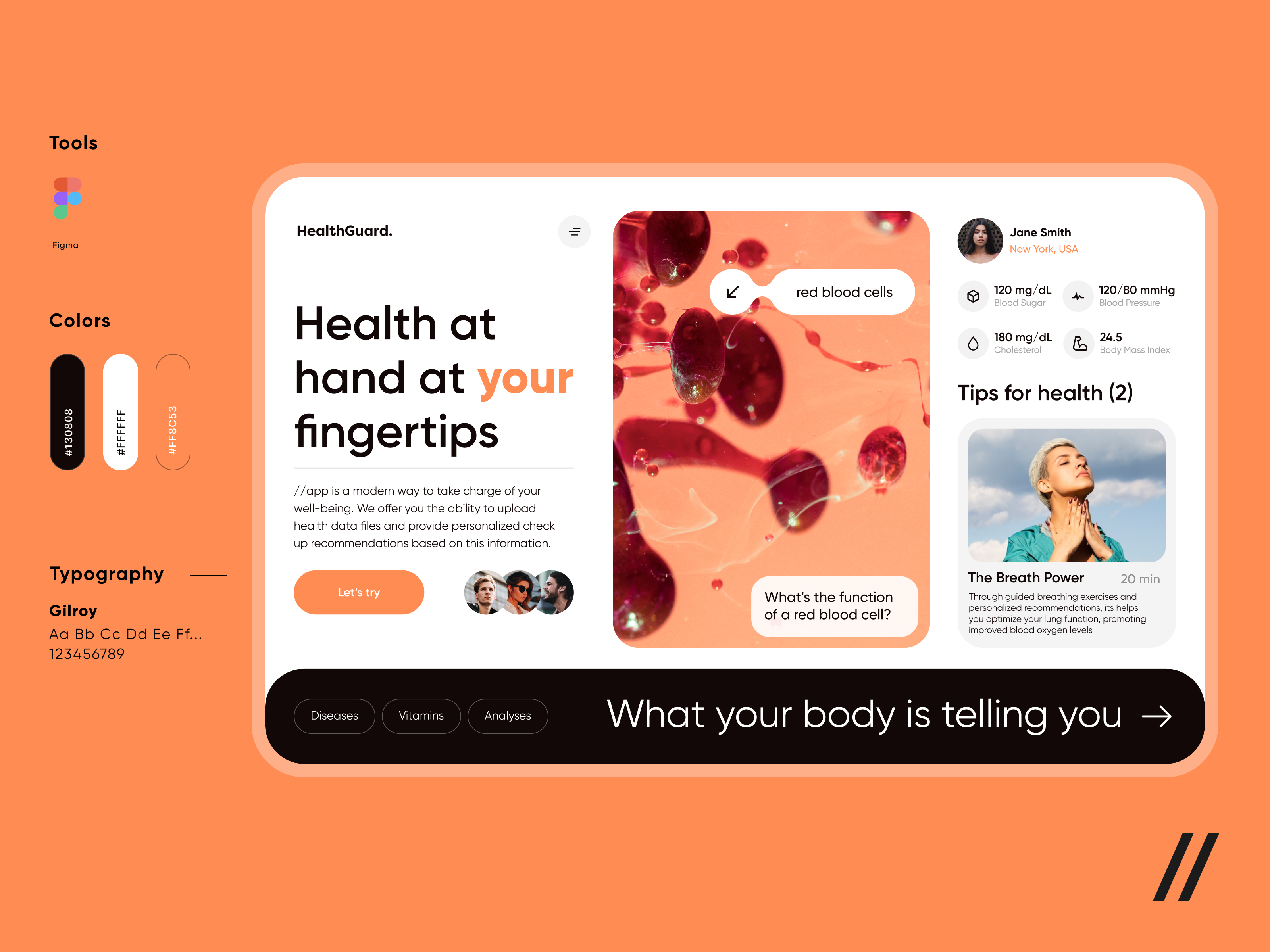 Healthcare Web App by Kristina Taskaeva for Purrweb UI/UX Agency on ...