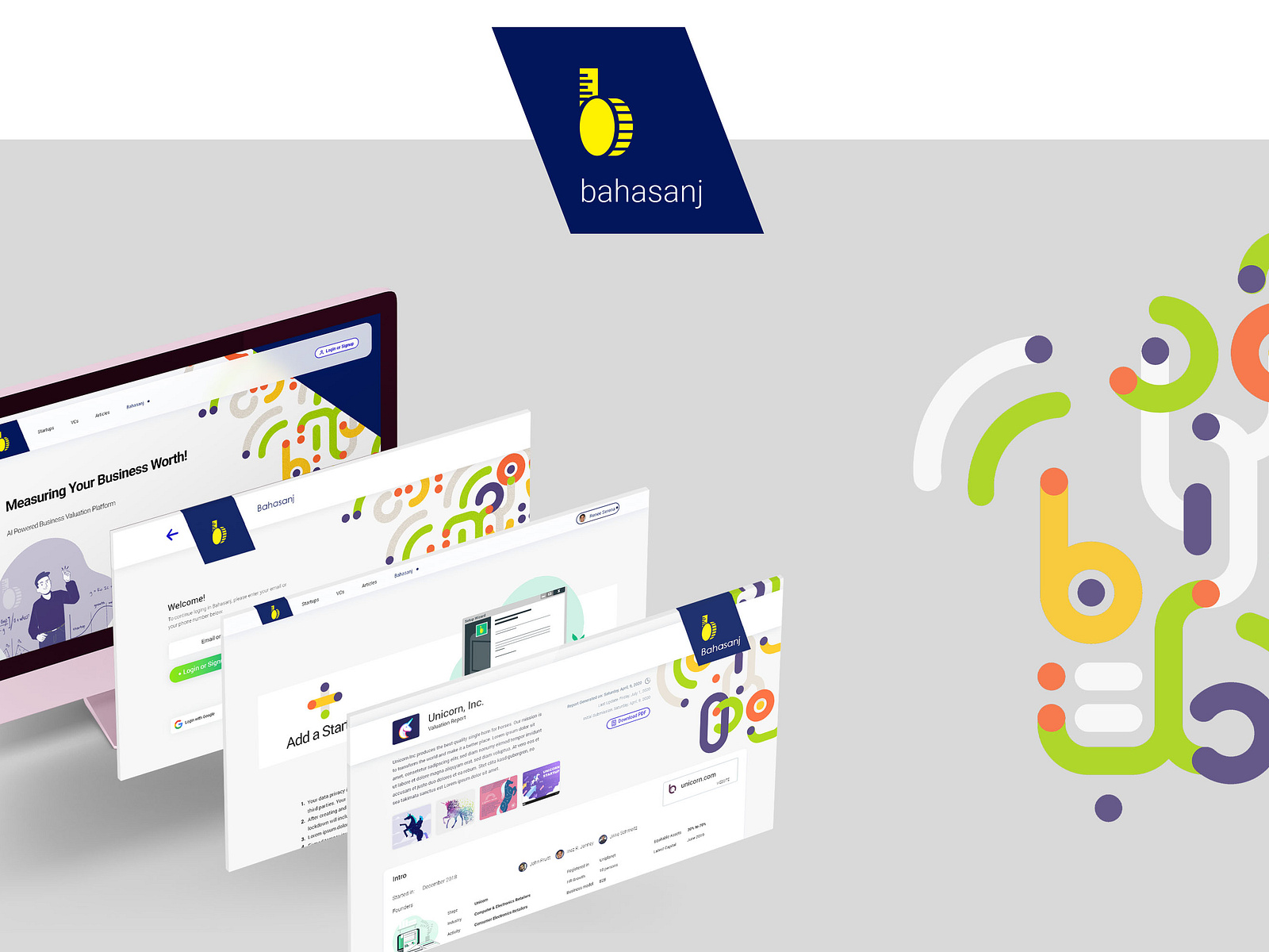 AI-Powered Business Valuation Service by Farshad Sadri on Dribbble
