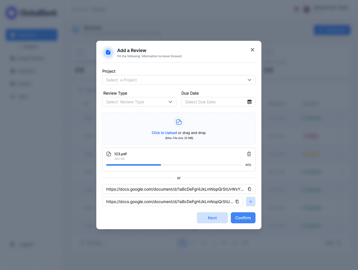 Multiple Form Upload by Muhammad Hamza Aamir on Dribbble