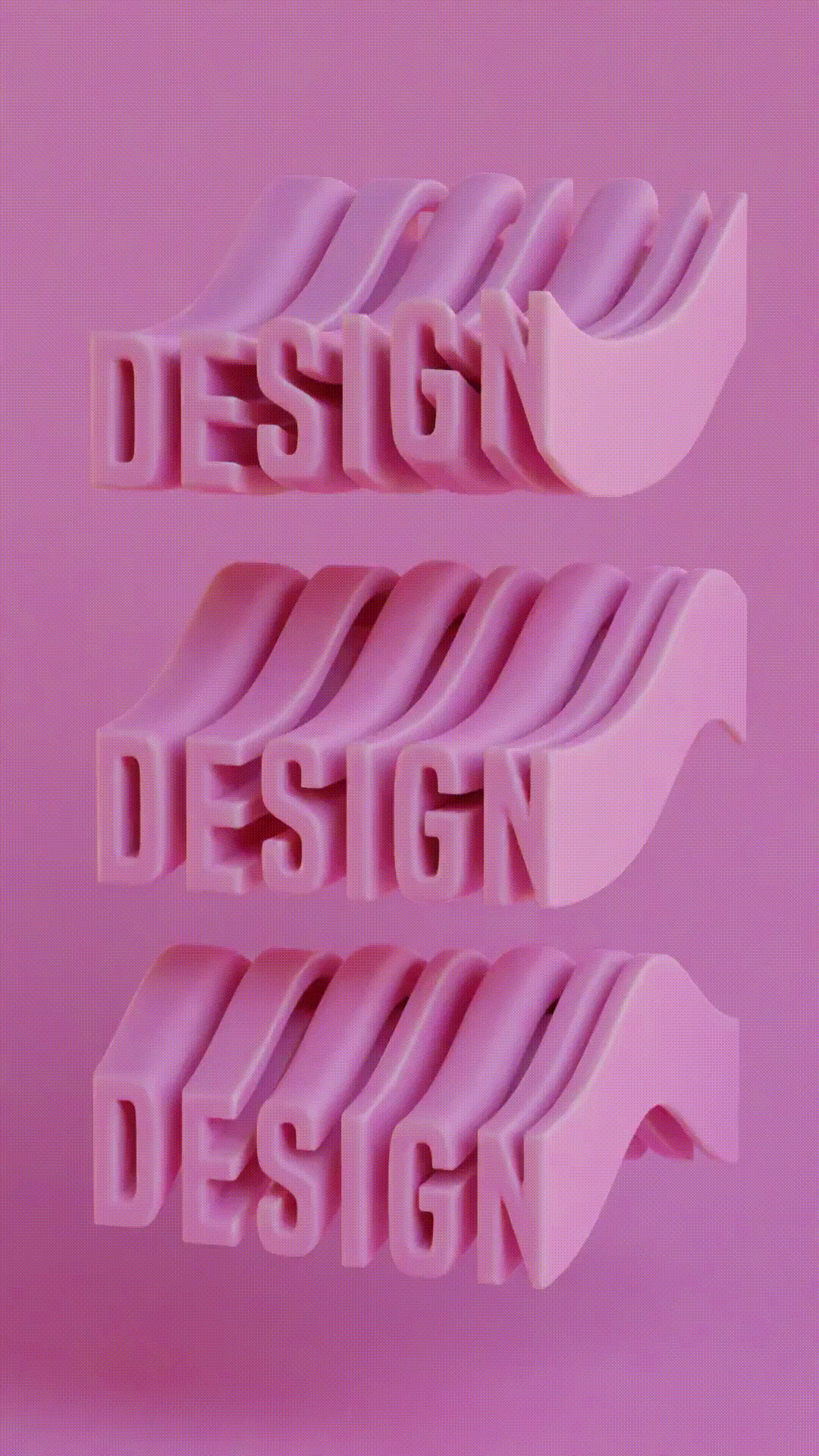 3D Text by Vishnupriya Adabala on Dribbble