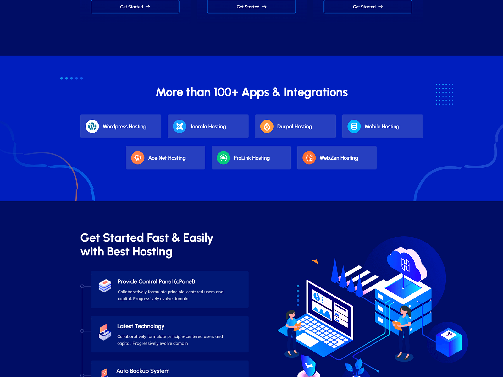 Web Hosting Provider & WHMCS HTML5 Template by Mohammad Liton Mia on ...