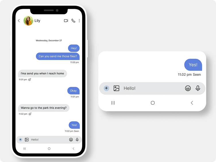 Direct Message - #013 by Rish on Dribbble