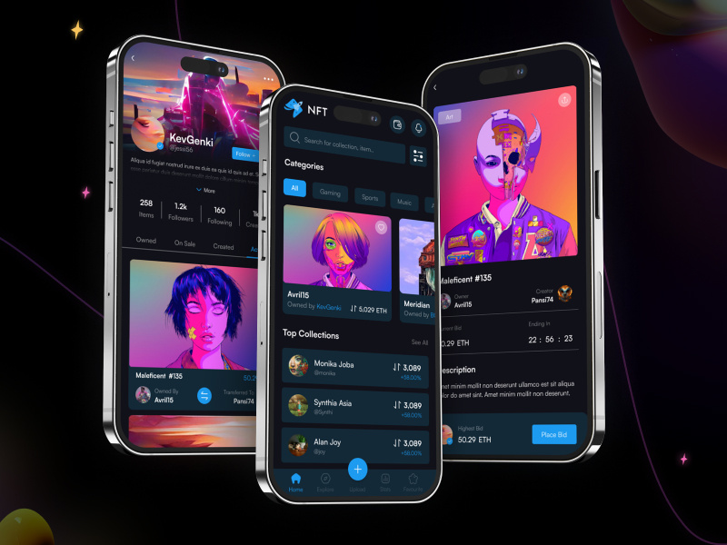 Blockchain App UI designs, themes, templates and downloadable graphic ...