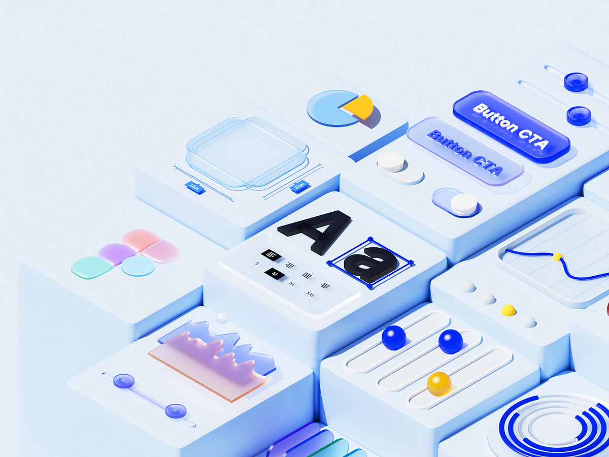 Browse thousands of 3D UI images for design inspiration | Dribbble
