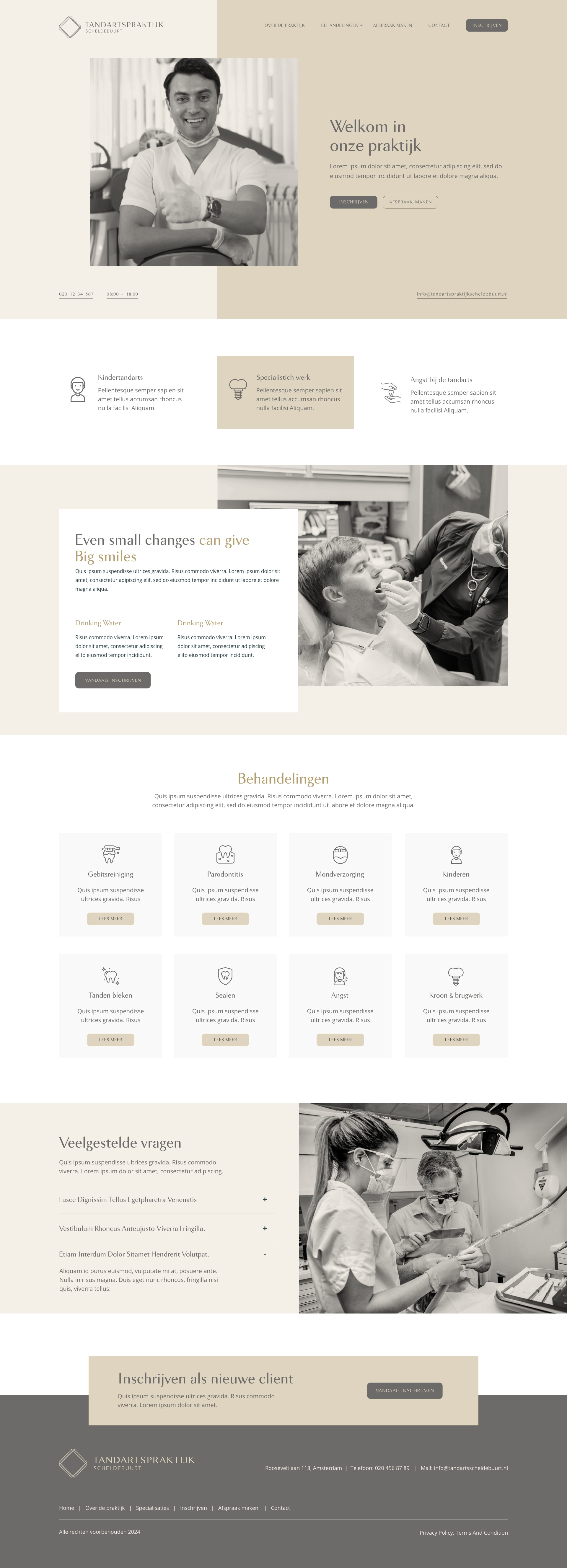 Logo & Brand identity Tandartspraktijk Scheldebuurt by Patrick ...