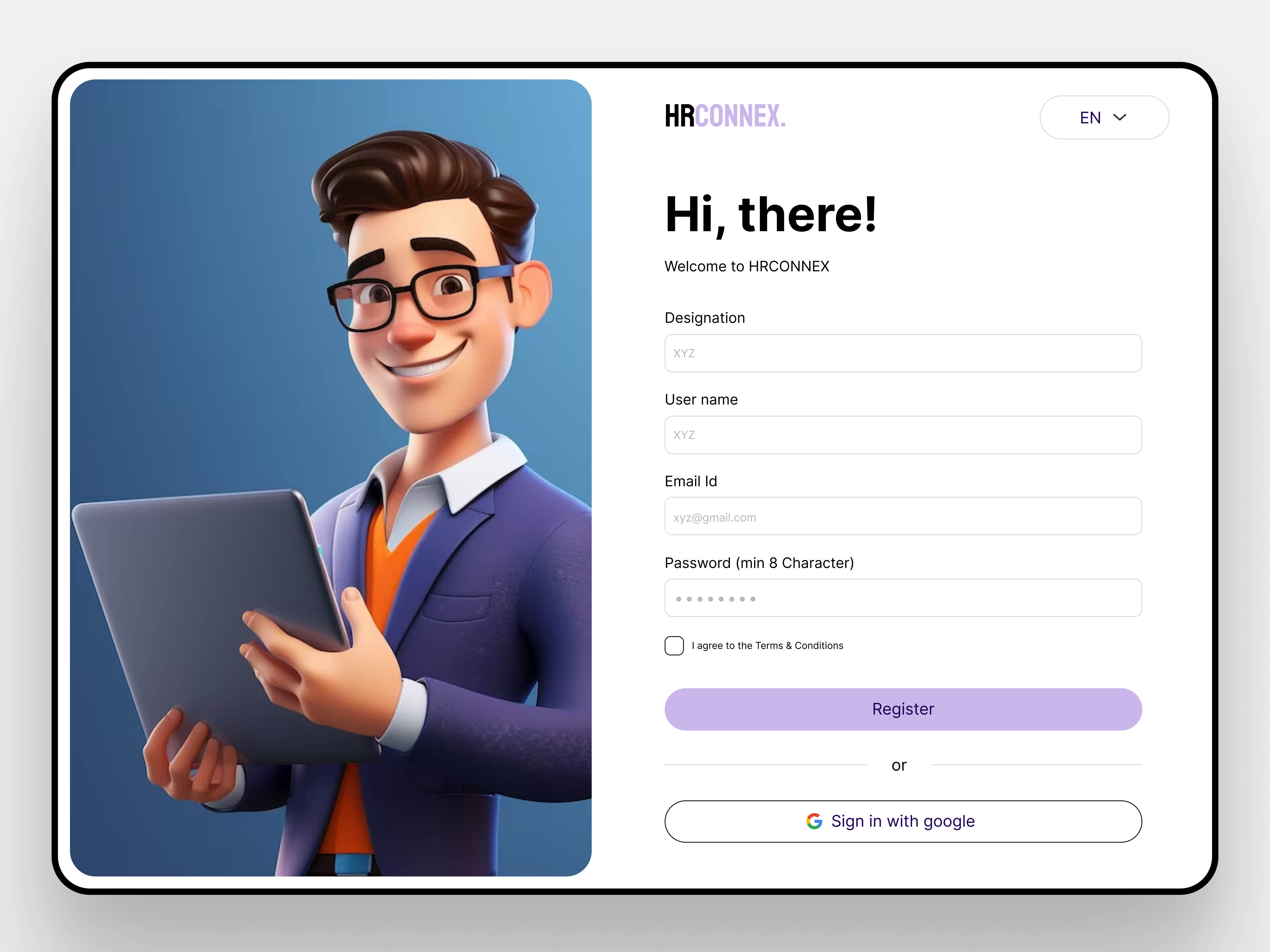 HRMS - Employee Dashboard by ultroNeous Technologies on Dribbble