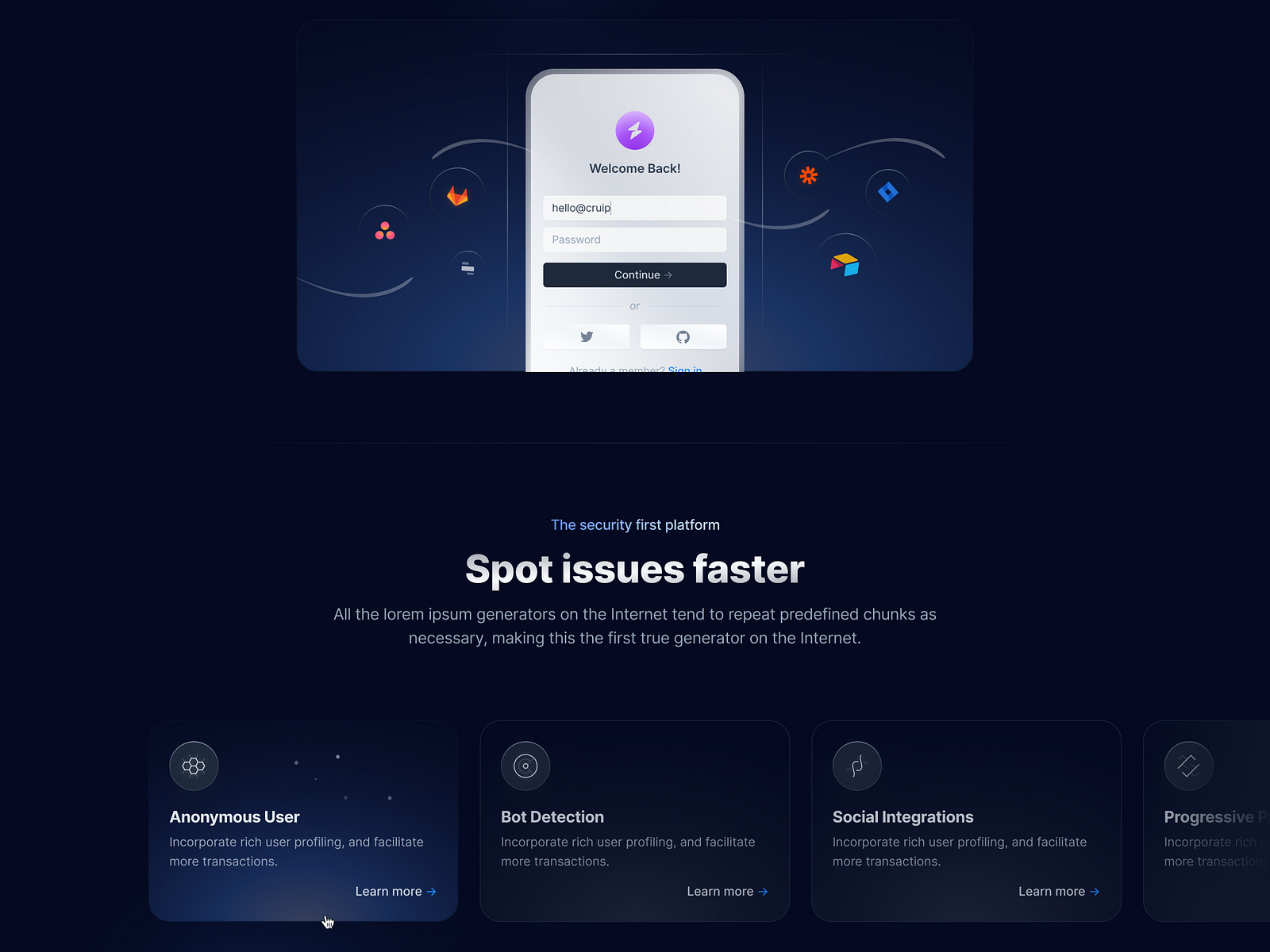 Lepton maps API Home page design by Pawan Kumar Arya on Dribbble