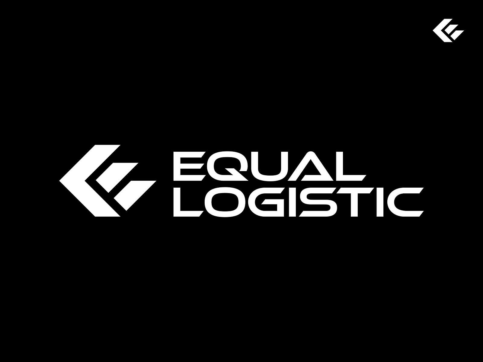 Equal Logistic_ Logo design, Letter mark by Vijay -Logo Designer on Dribbble