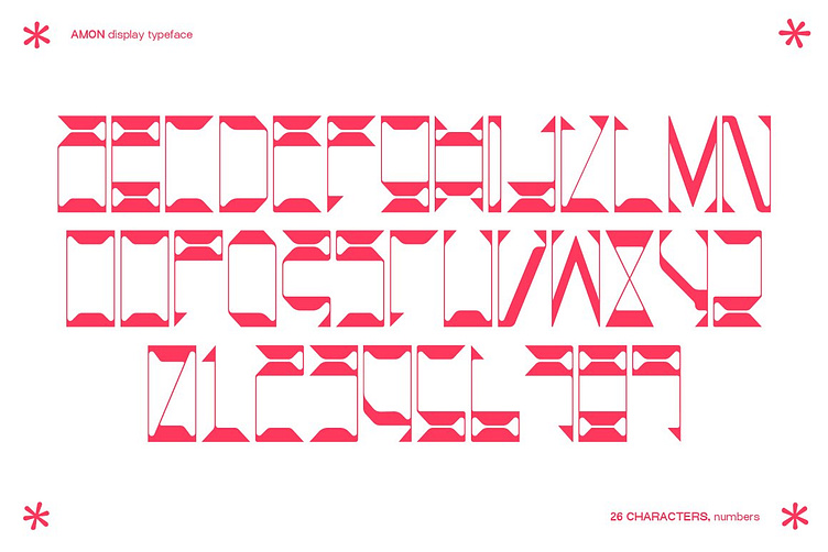 DISPLAY TYPEFACES BUNDLE 1 FONT by Creative Font Template on Dribbble