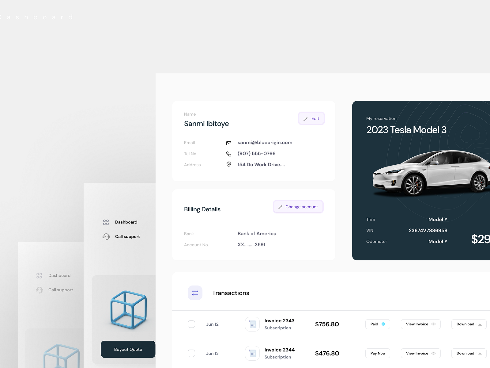 Zevvy driver dashboard design by Sanmi Ibitoye on Dribbble