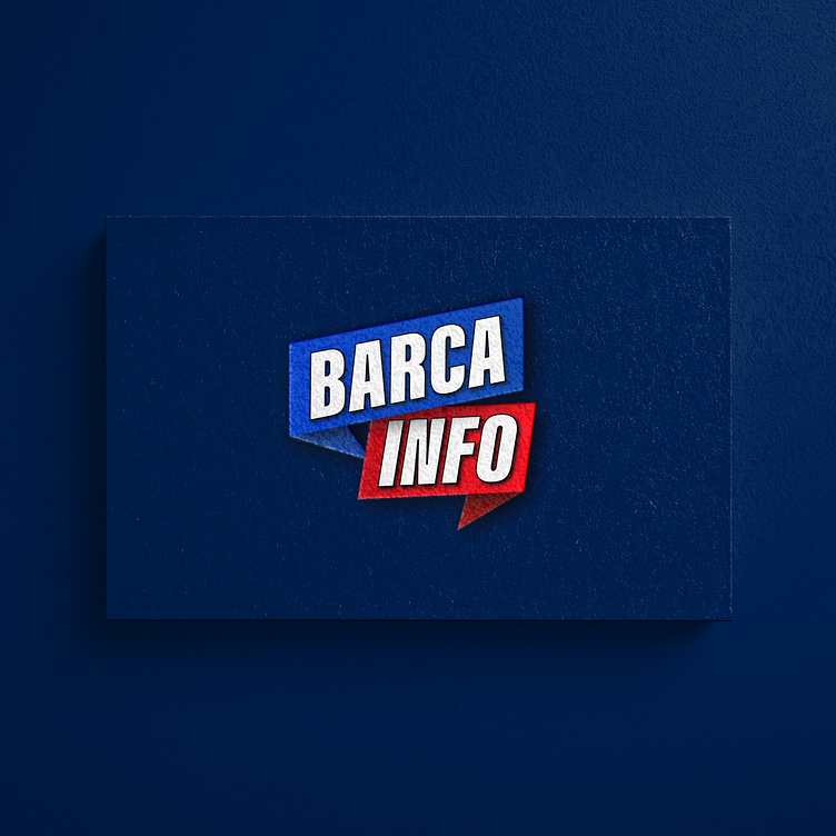 Logo - Barca Info by Dabro Project on Dribbble