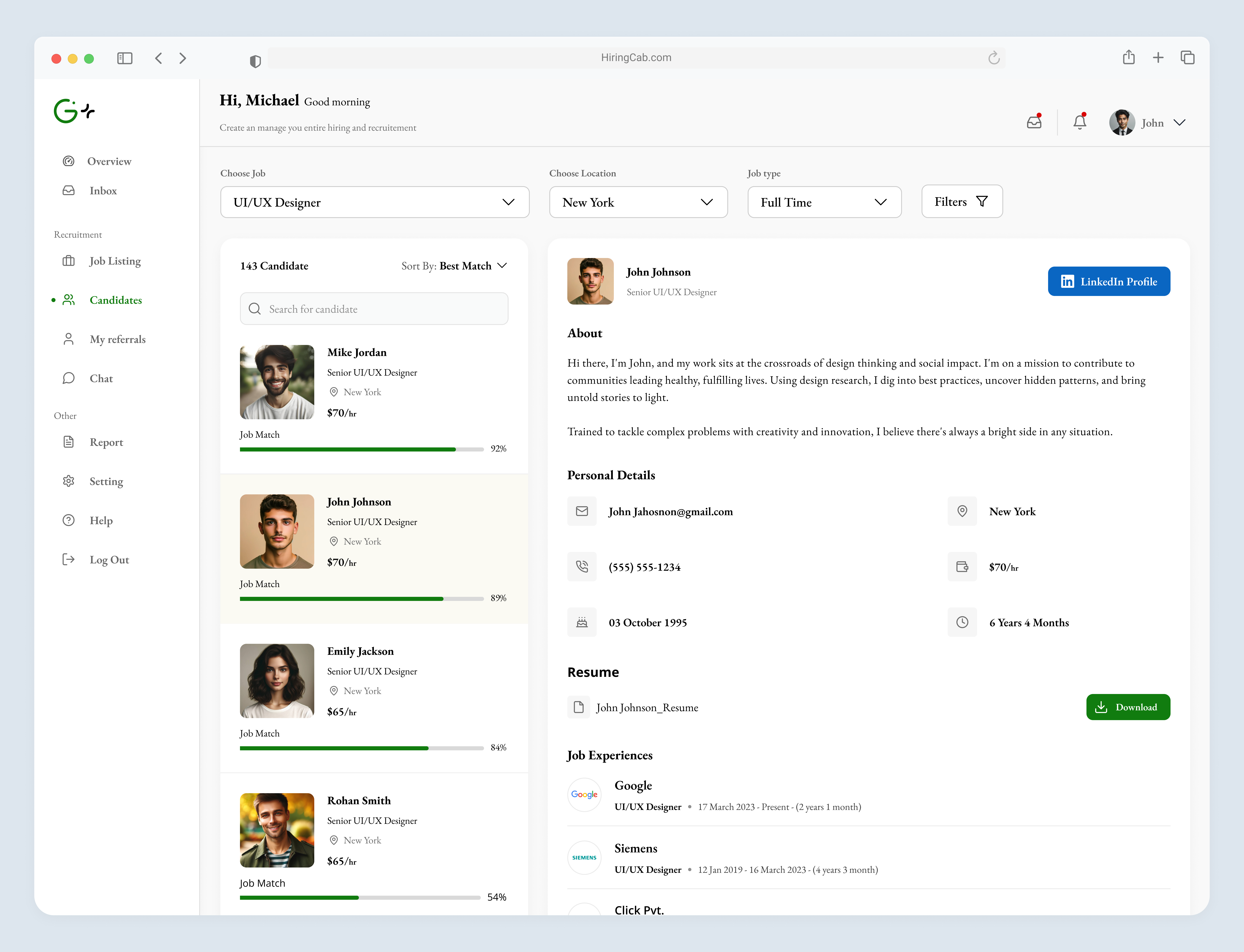 Hiring Management designs, themes, templates and downloadable graphic ...